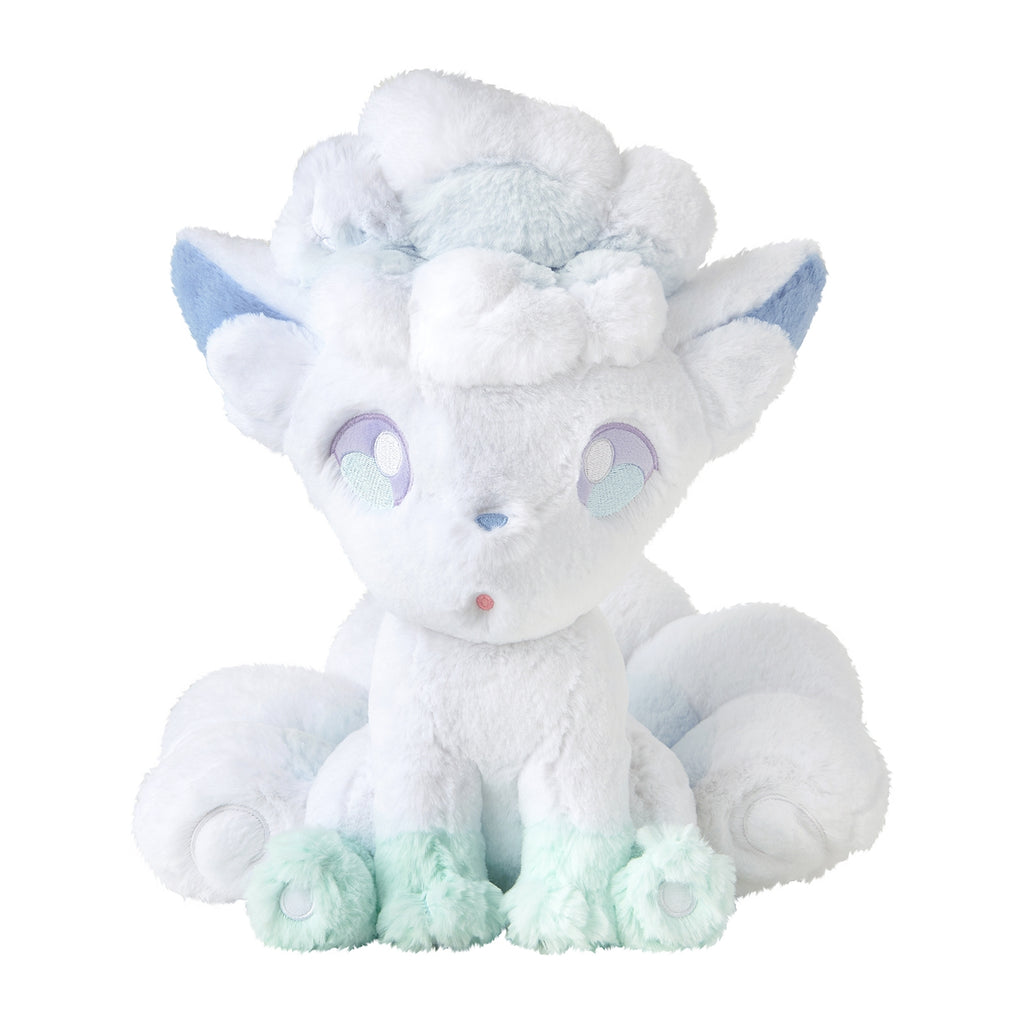Alolan Vulpix Rokon Fluffy Plush Doll Pokemon Center Japan 2026 ...