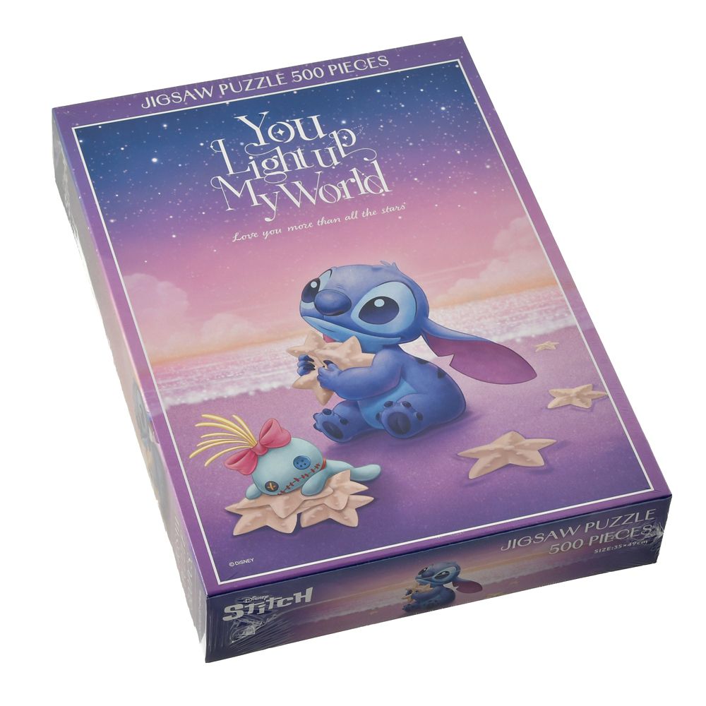 Stitch Day Collection Jigsaw Puzzle 500-Piece Disney Store Japan 2026 ...
