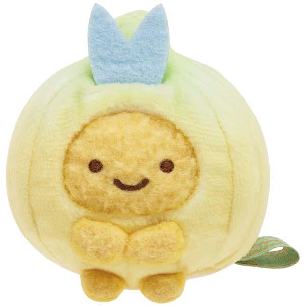 Sumikko Gurashi Ebi Aji Corrot Onion mini Tenori Plush Food Kingdom Sa ...