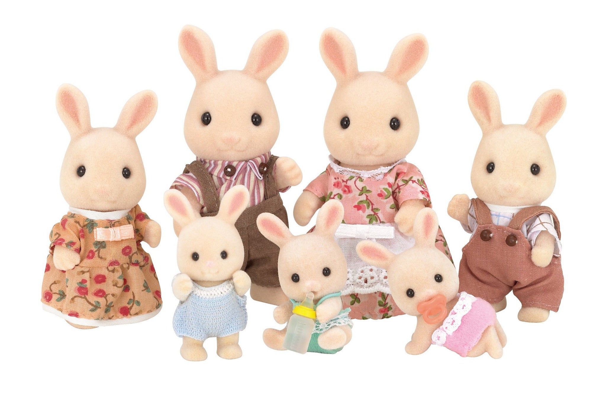Milk Rabbit Family FS-09 Sylvanian Families Japan Calico Critters ...